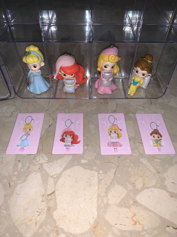 Miniso Disney Princess Keychain Blind Box, Hobbies & Toys, Toys & Games ...