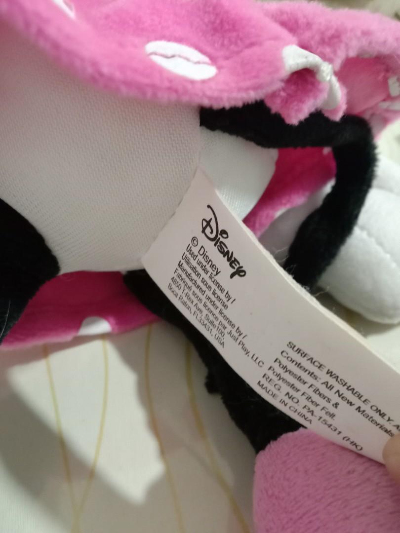 Minnie Mouse Pink Plush Stuffed Toy, Hobbies & Toys, Toys & Games on ...