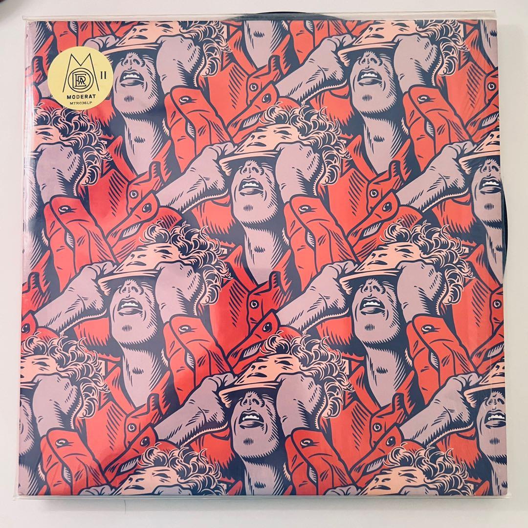 Moderat II - German limited red 2LP vinyl, Hobbies & Toys, Music ...