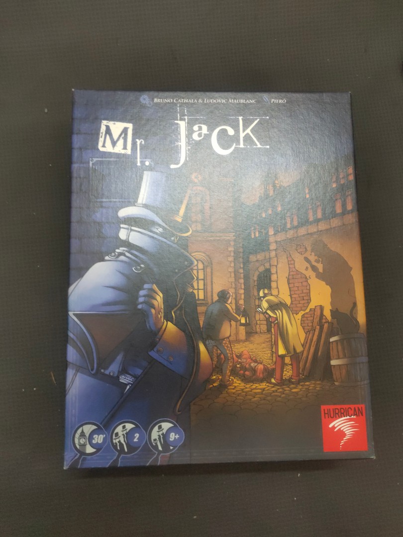 Mr.jack board games, Hobbies & Toys, Toys & Games on Carousell