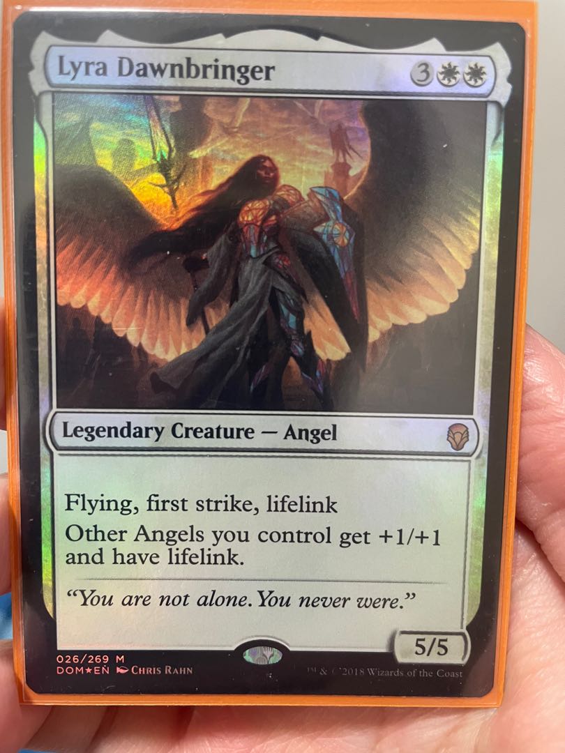 MTG Lyra Dawnbringer (Foil), Hobbies & Toys, Toys & Games on Carousell