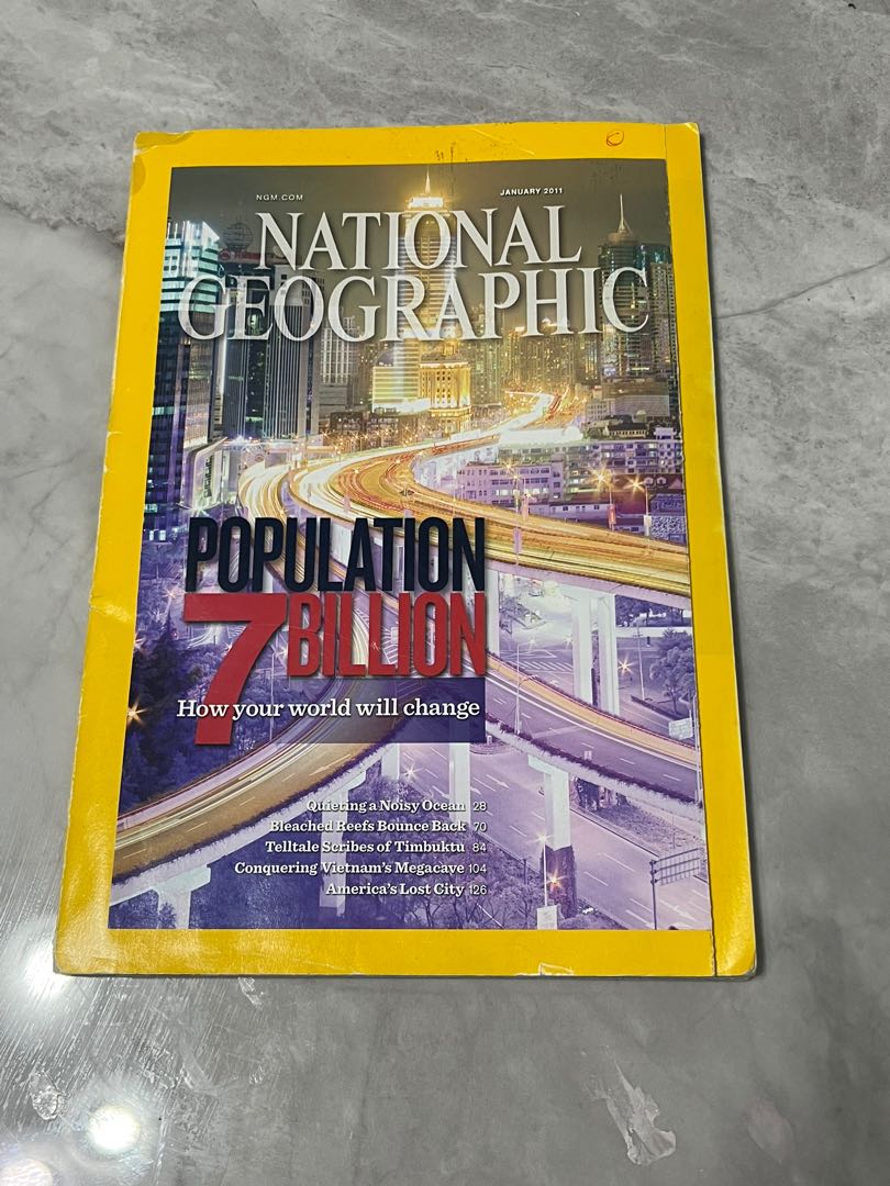 NATIONAL GEOGRAPHIC POPULATION 7 BILLION How your world will change, 興趣 ...