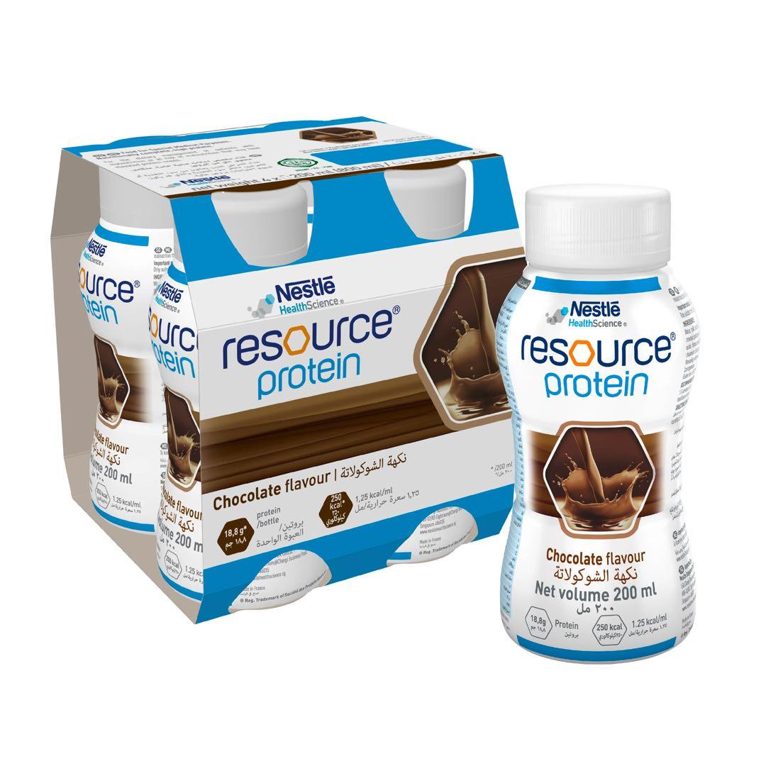 Nestle Resource Protein Liquid Drink, Health & Nutrition, Medical ...