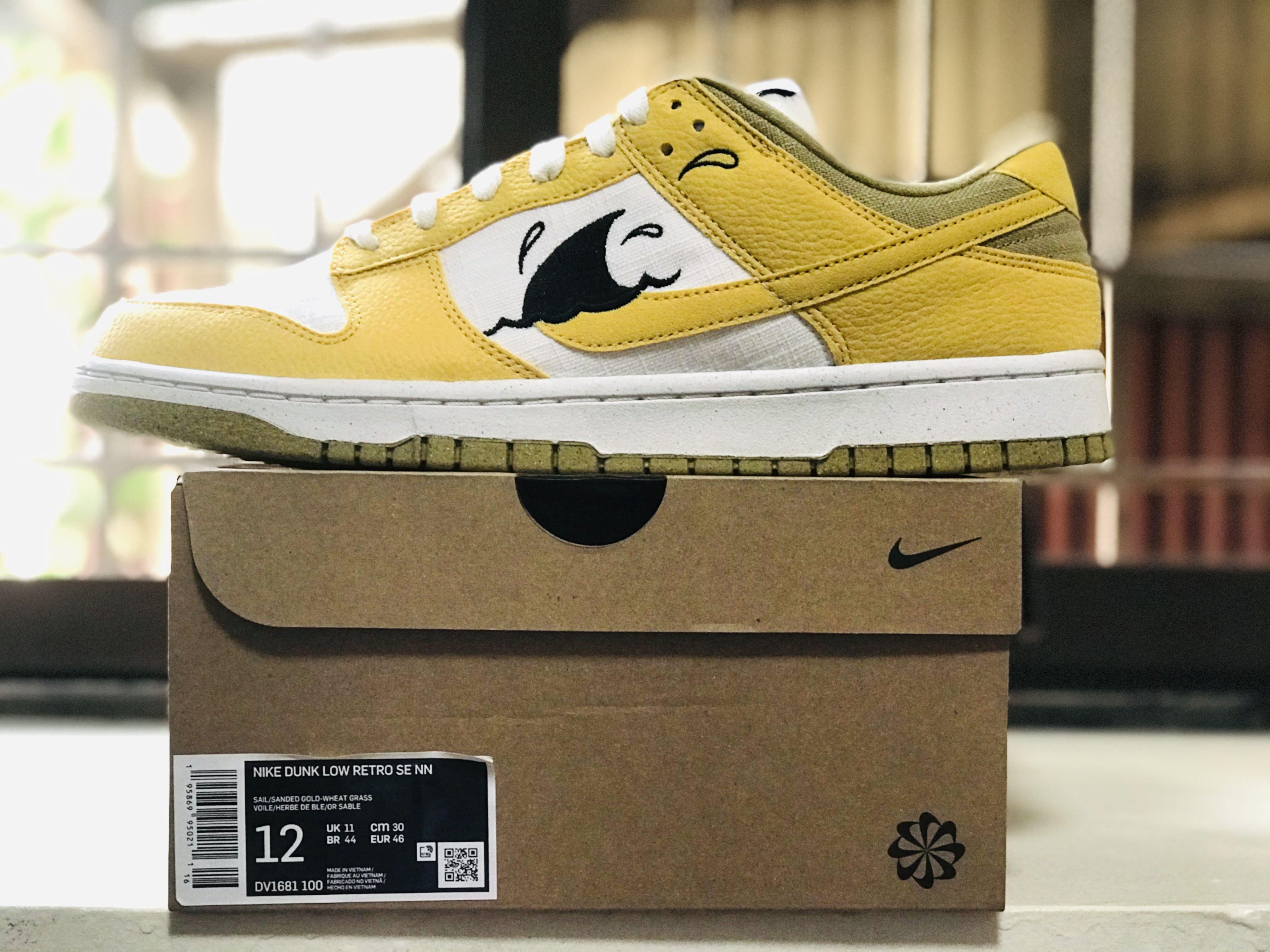 Nike Dunk Low Sun Club Yellow, Men's Fashion, Footwear, Sneakers on ...