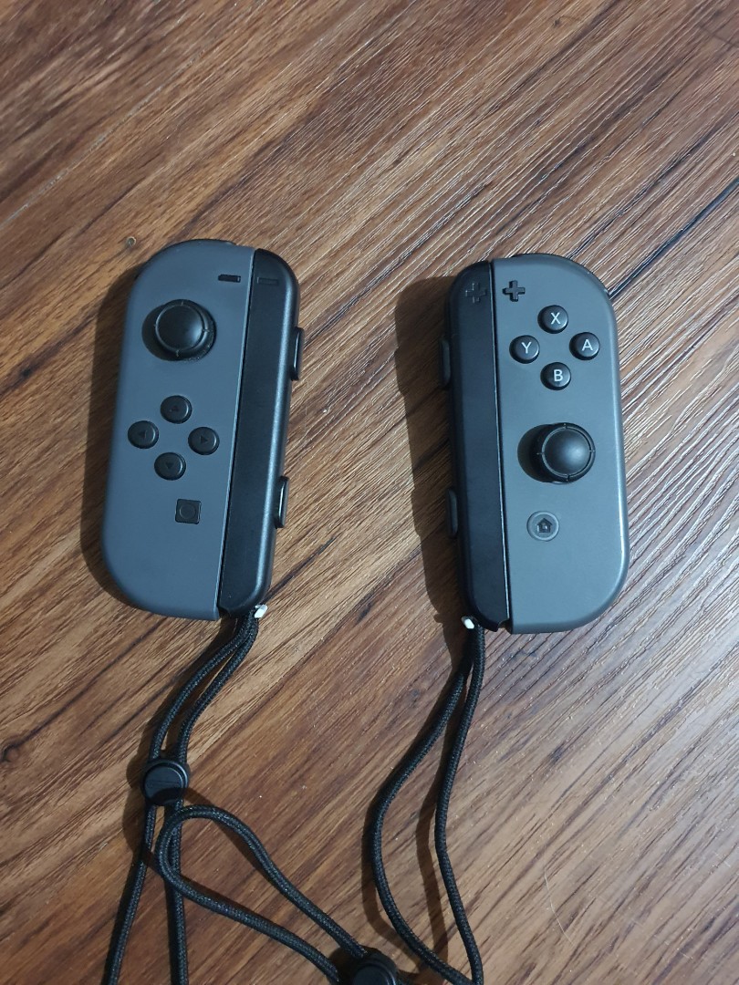 Nintendo switch joycons grey orig, Video Gaming, Video Game Consoles ...