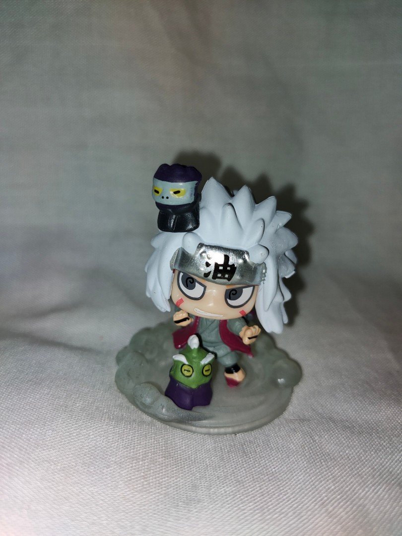 OFFICIAL Naruto Gashapon Figurine: JIRAIYA, Hobbies & Toys ...