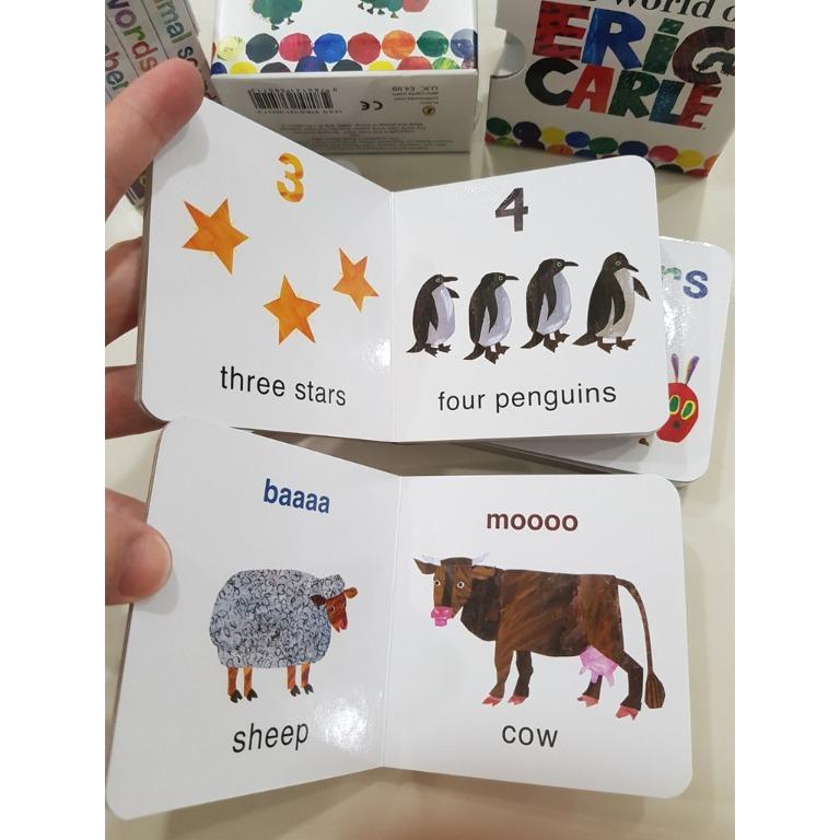 [Original] Little Learning Library 4 mini books set Eric Carle SD1314 ...