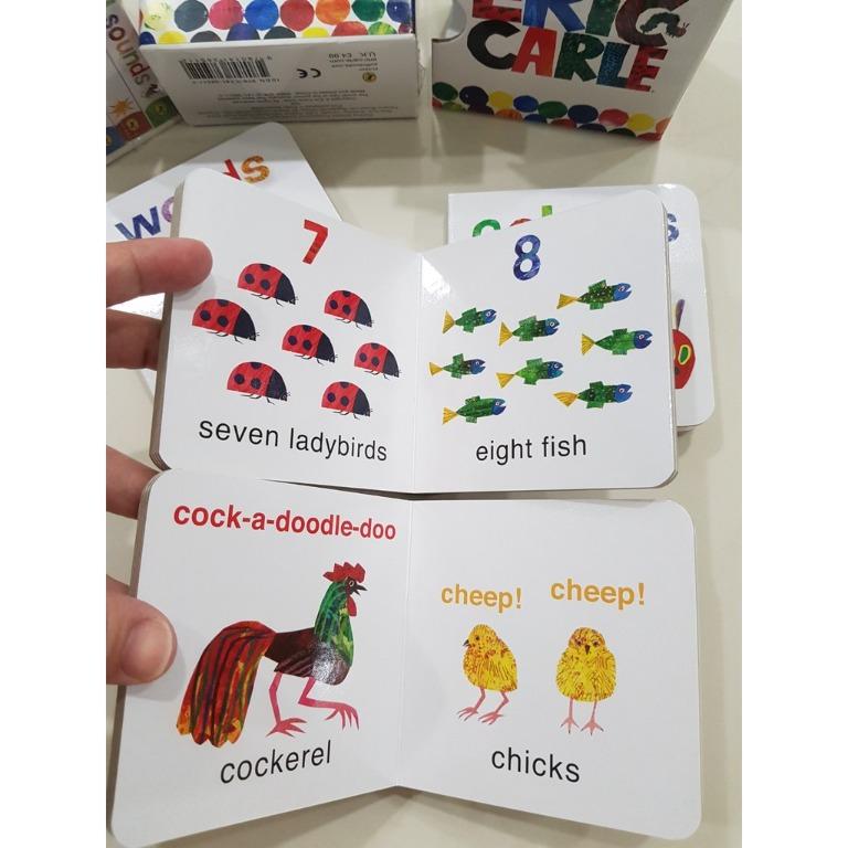 [Original] Little Learning Library 4 mini books set Eric Carle SD1314 ...