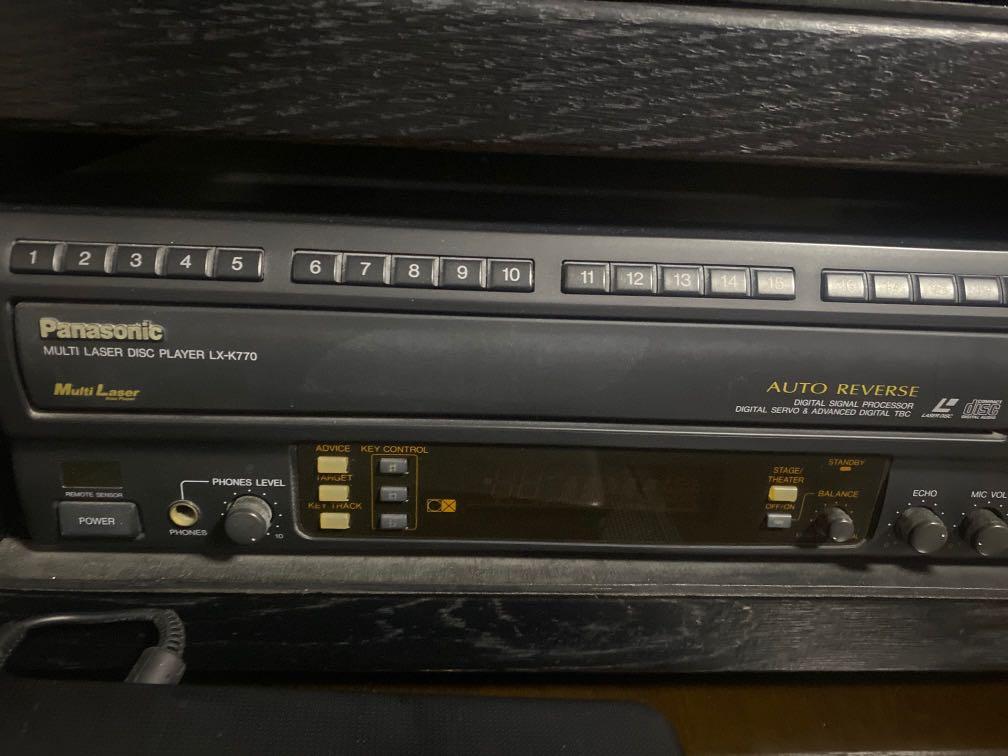 Panasonic Multi Laser Disc Player, TV & Home Appliances, TV ...