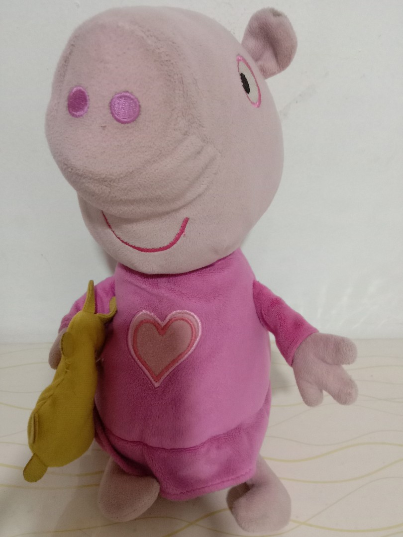 Peppa Pig Stuffed toy, Hobbies & Toys, Toys & Games on Carousell