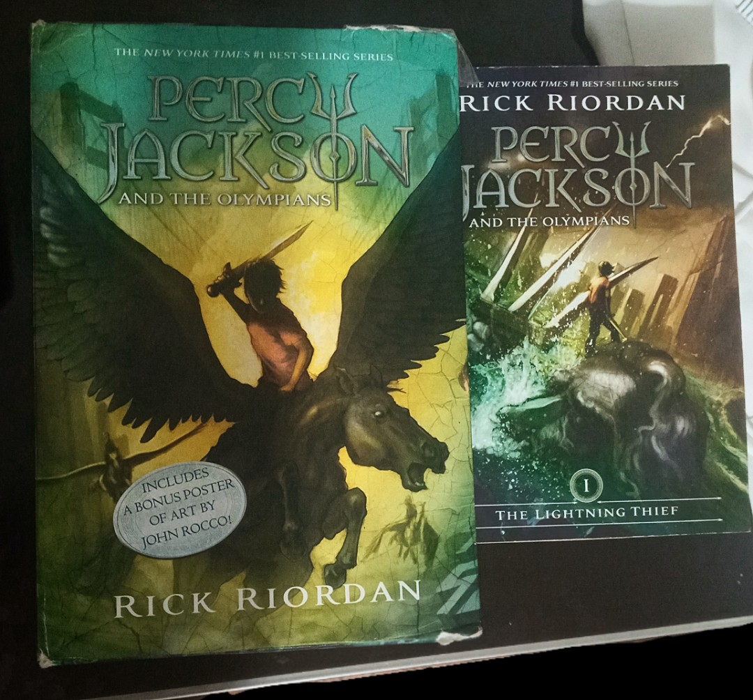 Percy Jackson Book Set, Hobbies & Toys, Books & Magazines, Fiction ...