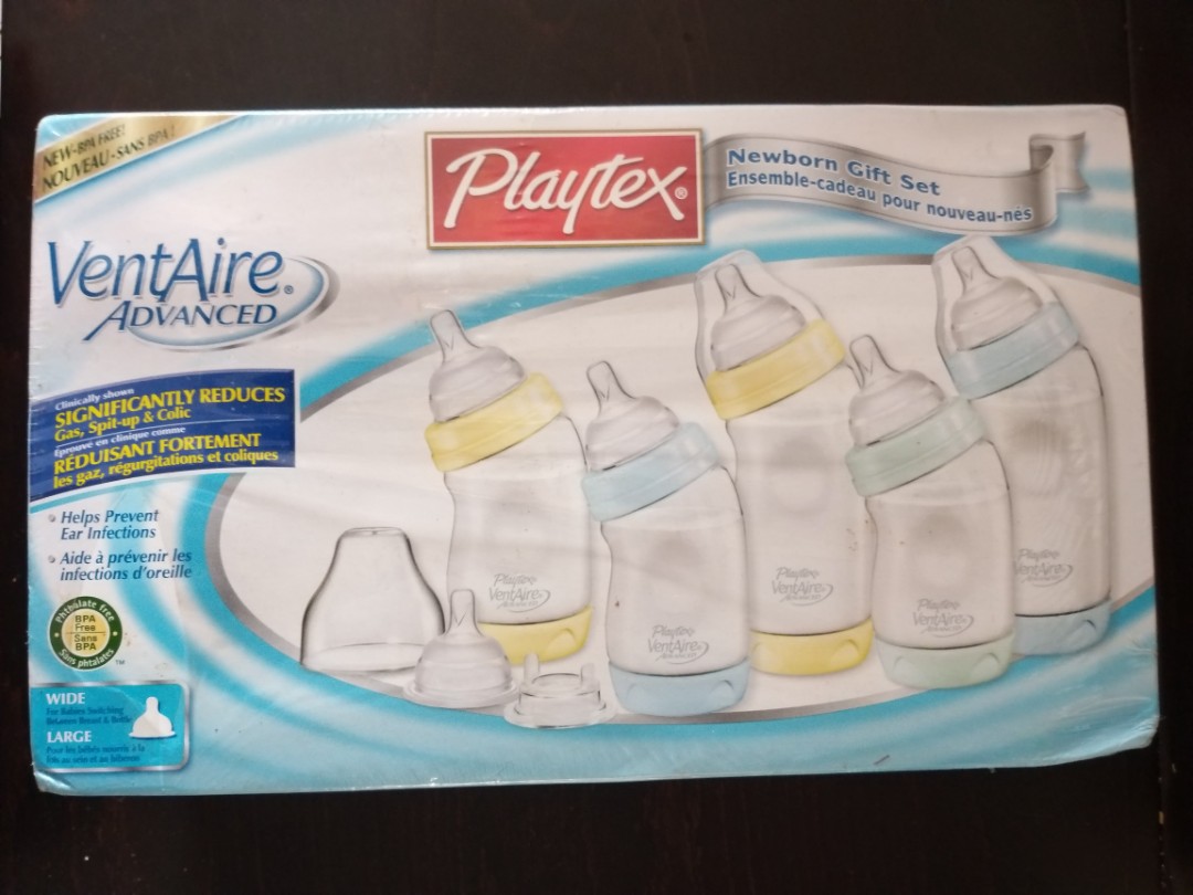 Playtex Bottle Set, Babies & Kids, Nursing & Feeding, Breastfeeding ...