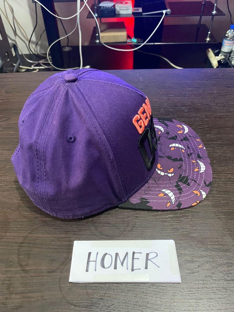 Pokemon Gengar Snapback Cap, Men's Fashion, Watches & Accessories, Caps ...