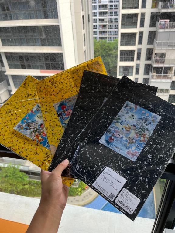 Pokemon Limited File Folders of Pikachu, Hobbies & Toys, Stationery ...