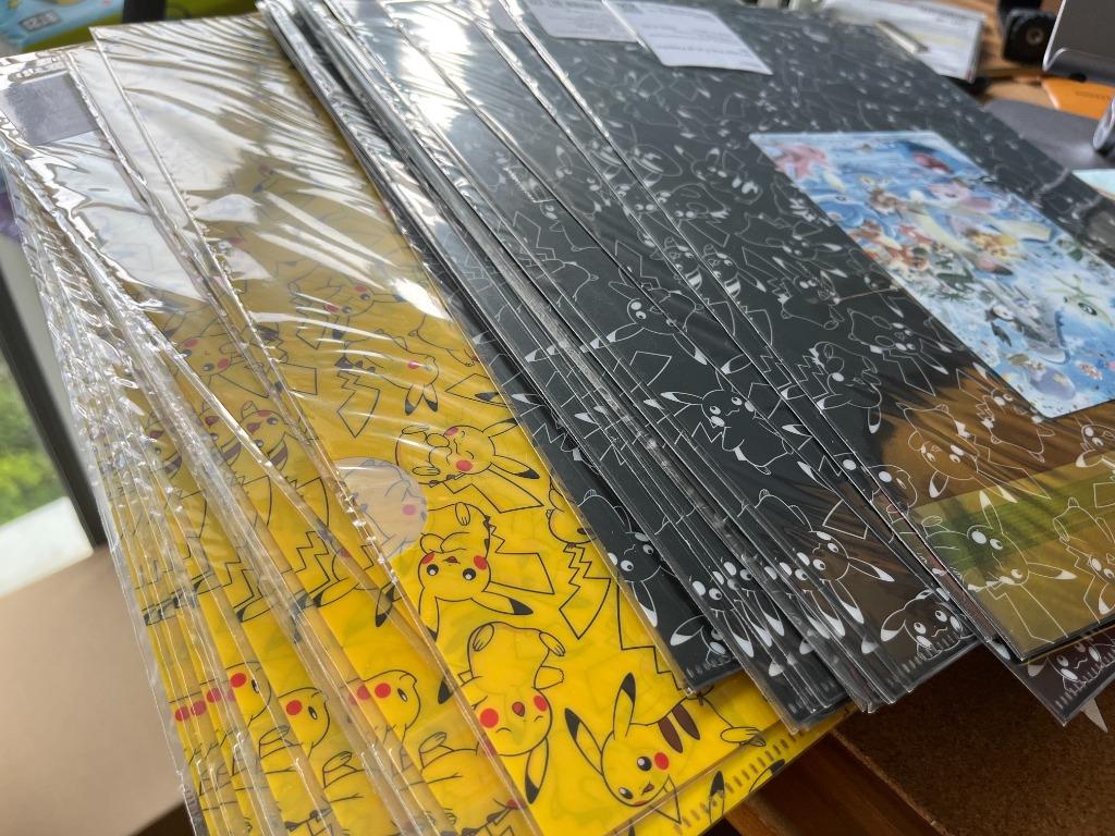 Pokemon Limited File Folders of Pikachu, Hobbies & Toys, Stationery ...