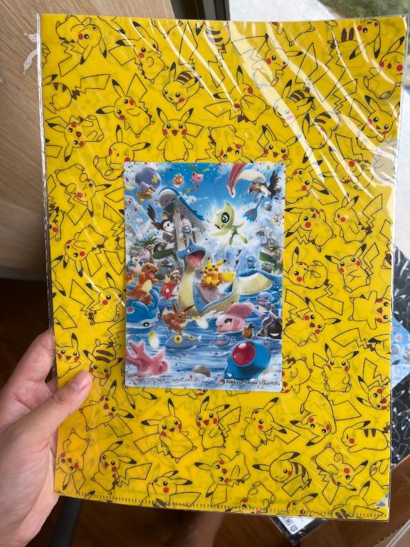 Pokemon Limited File Folders of Pikachu, Hobbies & Toys, Stationery ...