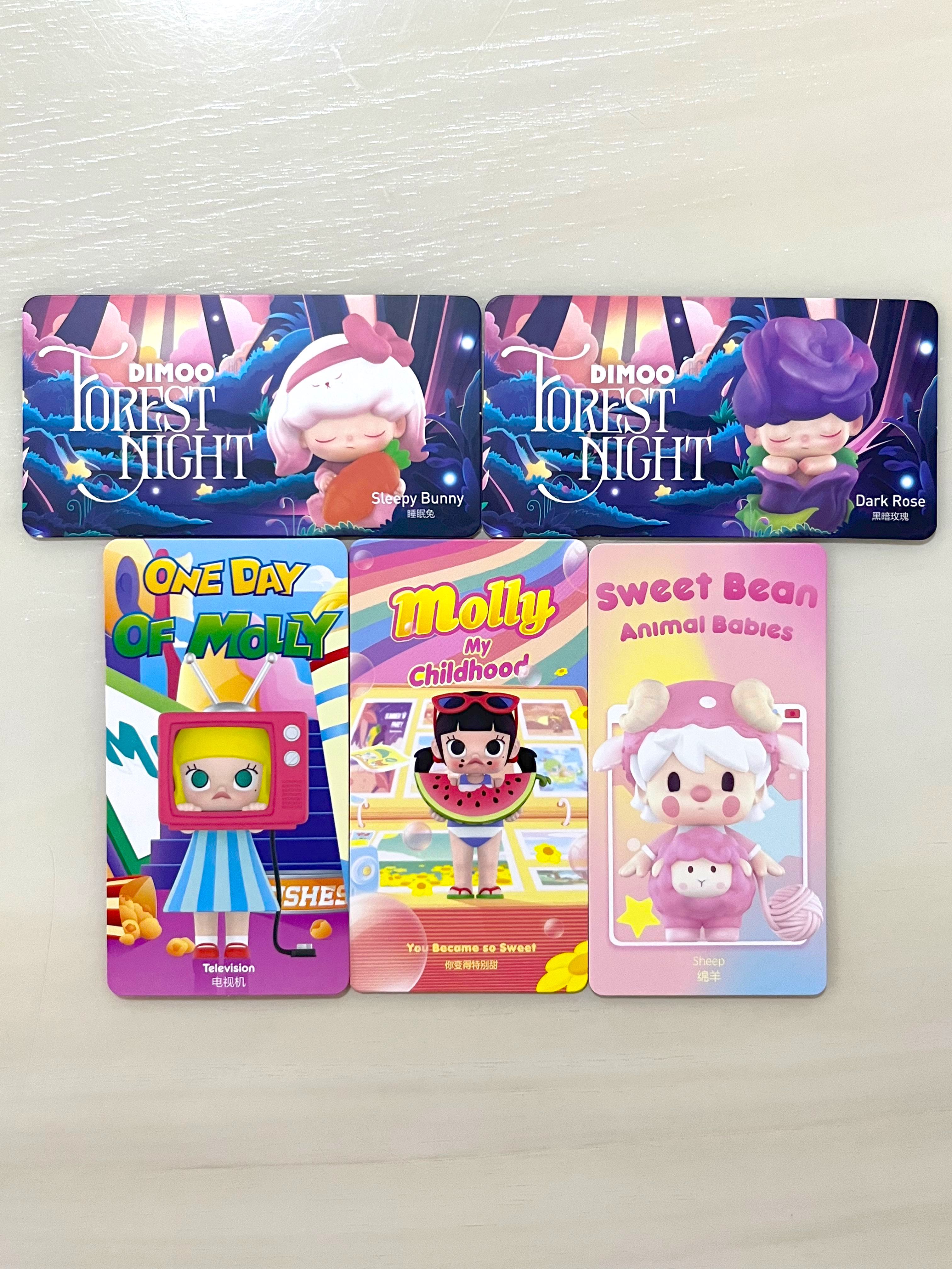 Popmart Dimoo Forest Night, One Day Molly, Molly My Childhood, Sweet ...