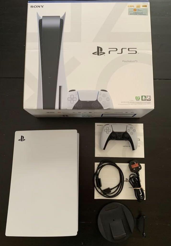 PS5 Disc Version, Video Gaming, Video Game Consoles, PlayStation on ...
