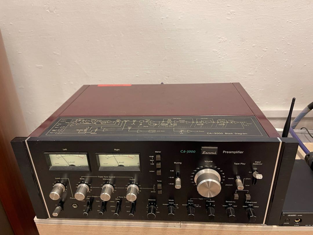 SANSUI CA-3000 PREAMPLIFIER, Audio, Soundbars, Speakers & Amplifiers on ...