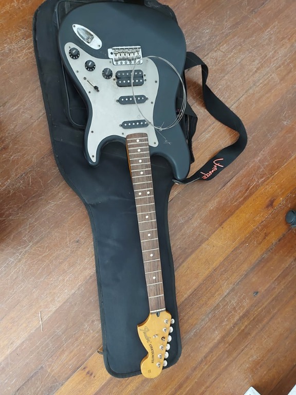 Selling: Fender Stratocaster (Matte Black), Audio, Other Audio ...