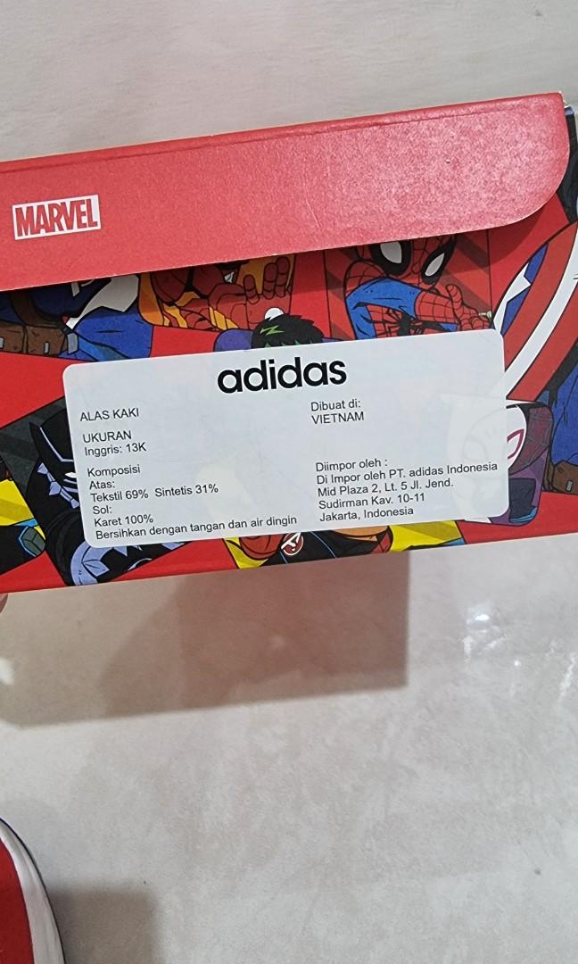Sepatu adidas marvel superhero adventure ori, Bayi & Anak, Lainnya di ...