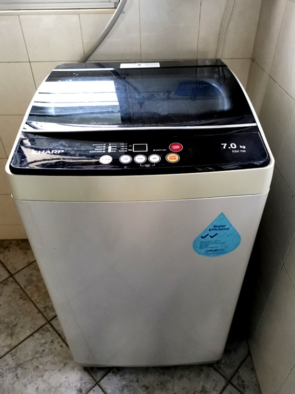 Sharp washing machine for sale, TV & Home Appliances, Washing Machines ...