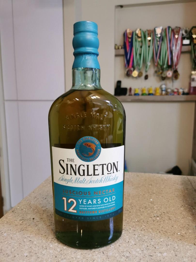 Singleton whisky, Food & Drinks, Alcoholic Beverages on Carousell