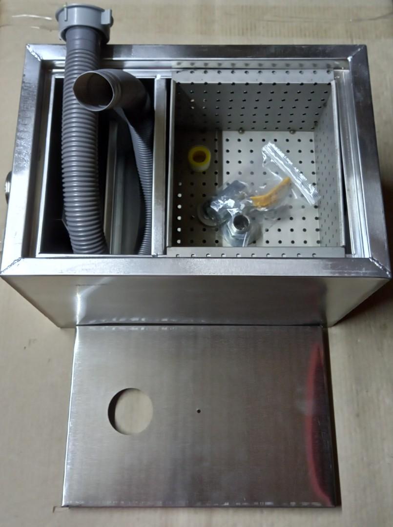 STAINLESS STEEL GREASE TRAP INTERCEPTOR / OILS TRAP / OIL WATER ...