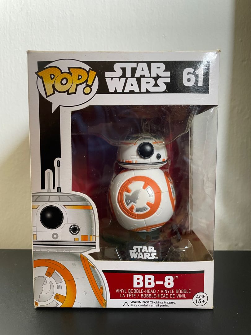 Star Wars Funko Pop BB-8, Hobbies & Toys, Toys & Games on Carousell