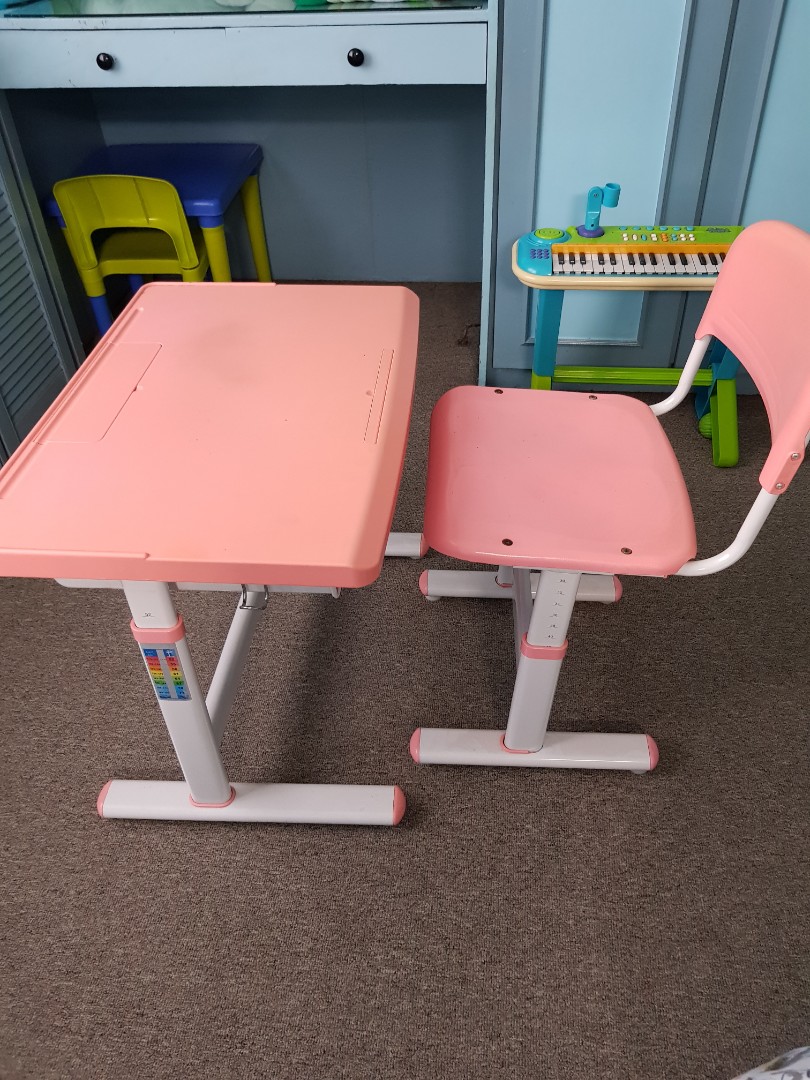 STUDY TABLE SET FOR KIDS, Furniture & Home Living, Furniture, Tables ...