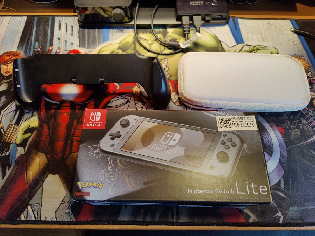 Switch lite dialga and Palkia Edition, Video Gaming, Video Game ...