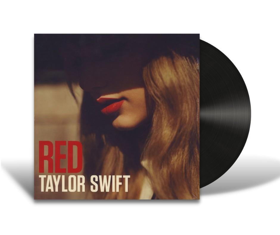 Taylor Swift - Red (Black Vinyl) 2012 Release, Hobbies & Toys, Music ...