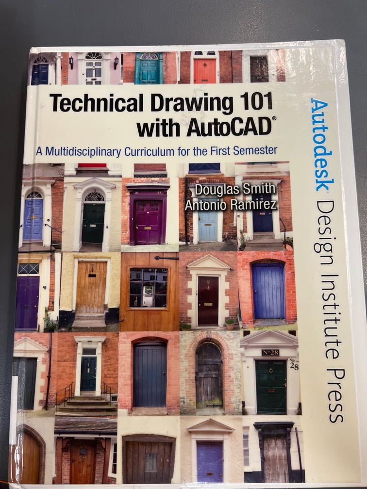 Technical Drawing 101 with AutoCAD, 興趣及遊戲, 書本 & 文具, 教科書 - Carousell