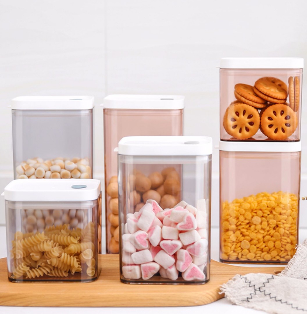 Tesora Airtight Container 1100ml & 1500ml, Furniture & Home Living ...