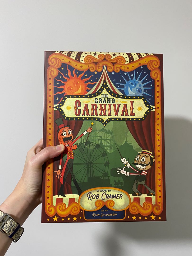 The Grand Carnival board game, Hobbies & Toys, Toys & Games on Carousell