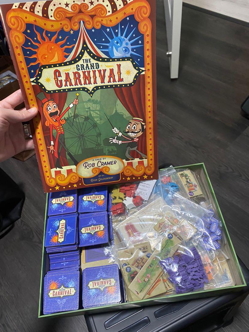 The Grand Carnival board game, Hobbies & Toys, Toys & Games on Carousell
