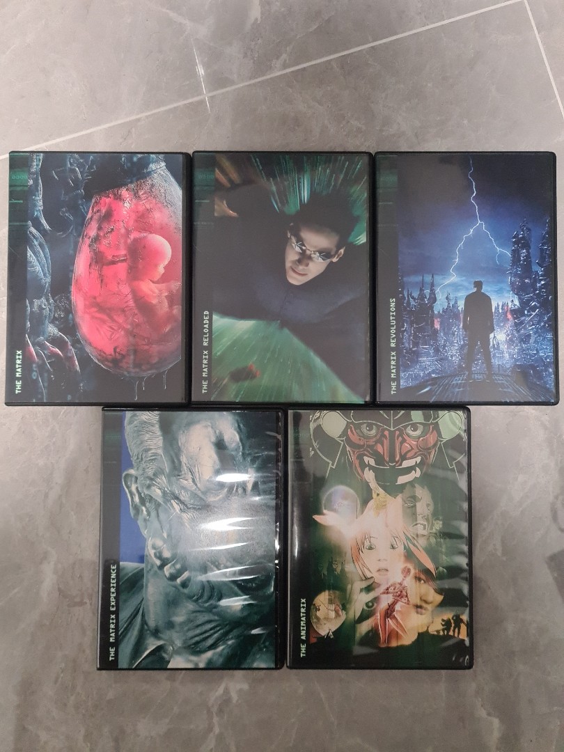 The Matrix DVD Box Set, Hobbies & Toys, Music & Media, CDs & DVDs on ...