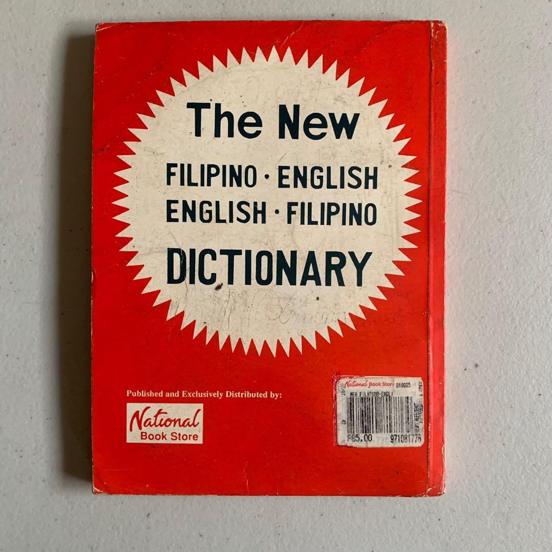 The New Filipino-English English-Filipino Dictionary, Hobbies & Toys ...