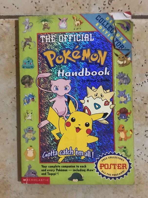 The Official Pokemon Handbook, Hobbies & Toys, Books & Magazines ...