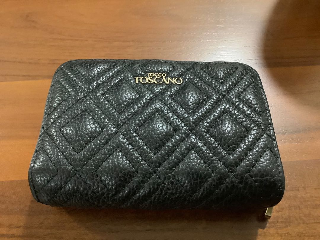 Tocco Toscano - Hepburn petite quilted wallet (black), Women's Fashion ...