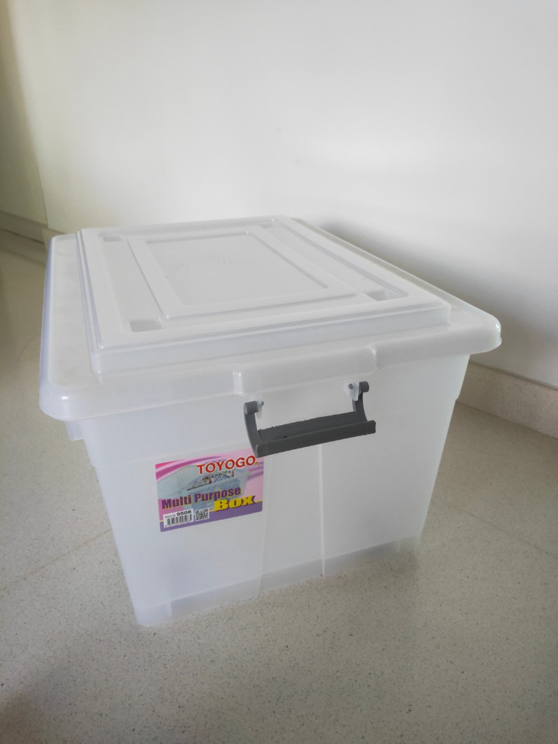 TOYOGO MULTI PURPOSE PLASTIC BOX, Furniture & Home Living, Home ...