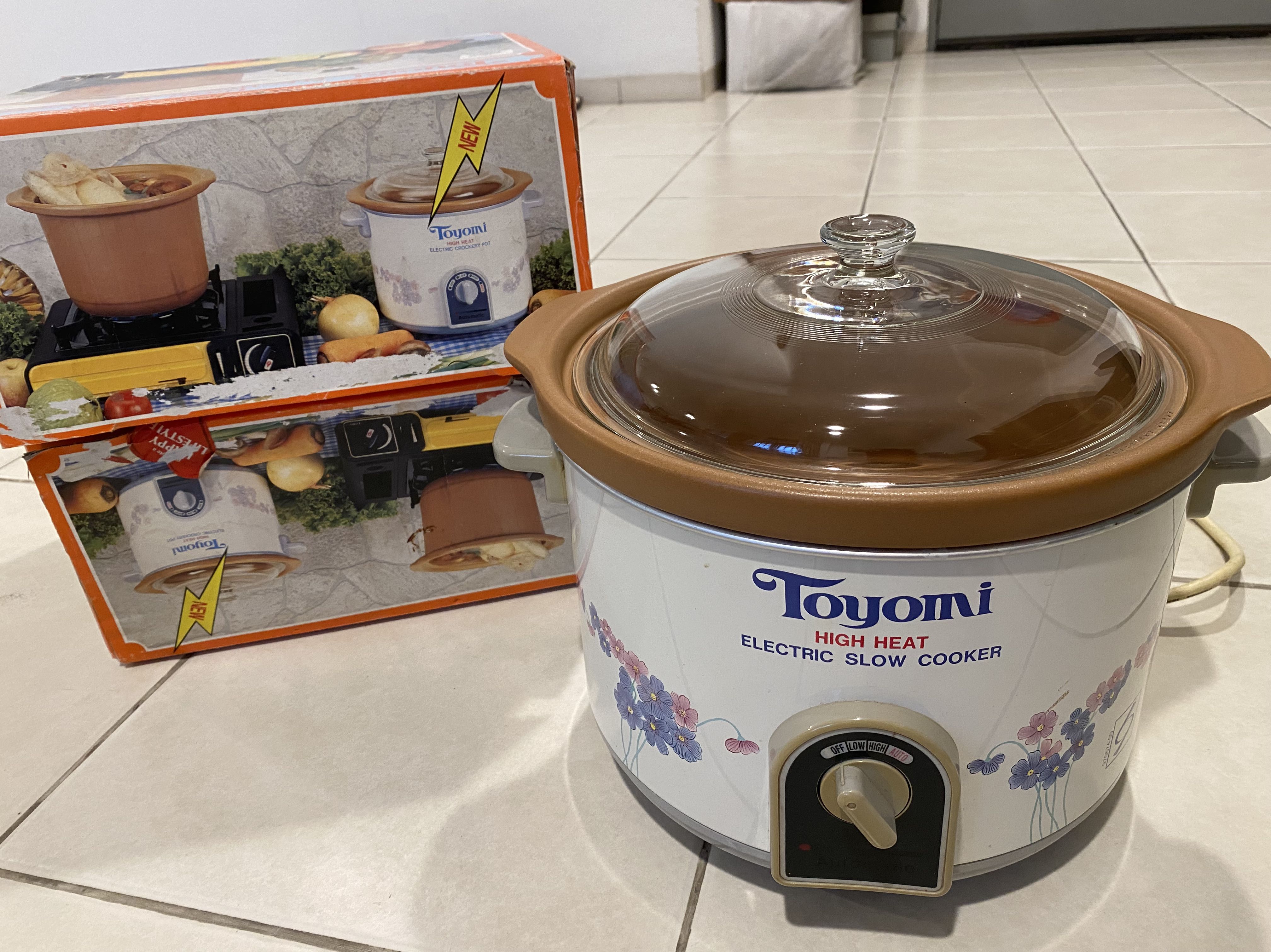 Toyomi Electric Slow Cooker, TV & Home Appliances, Kitchen Appliances ...