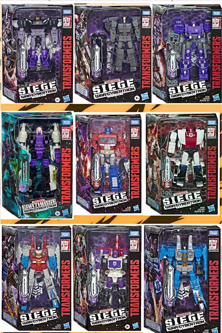Transformers War For Cybertron Siege Jetfire, Siege and Earthrise ...