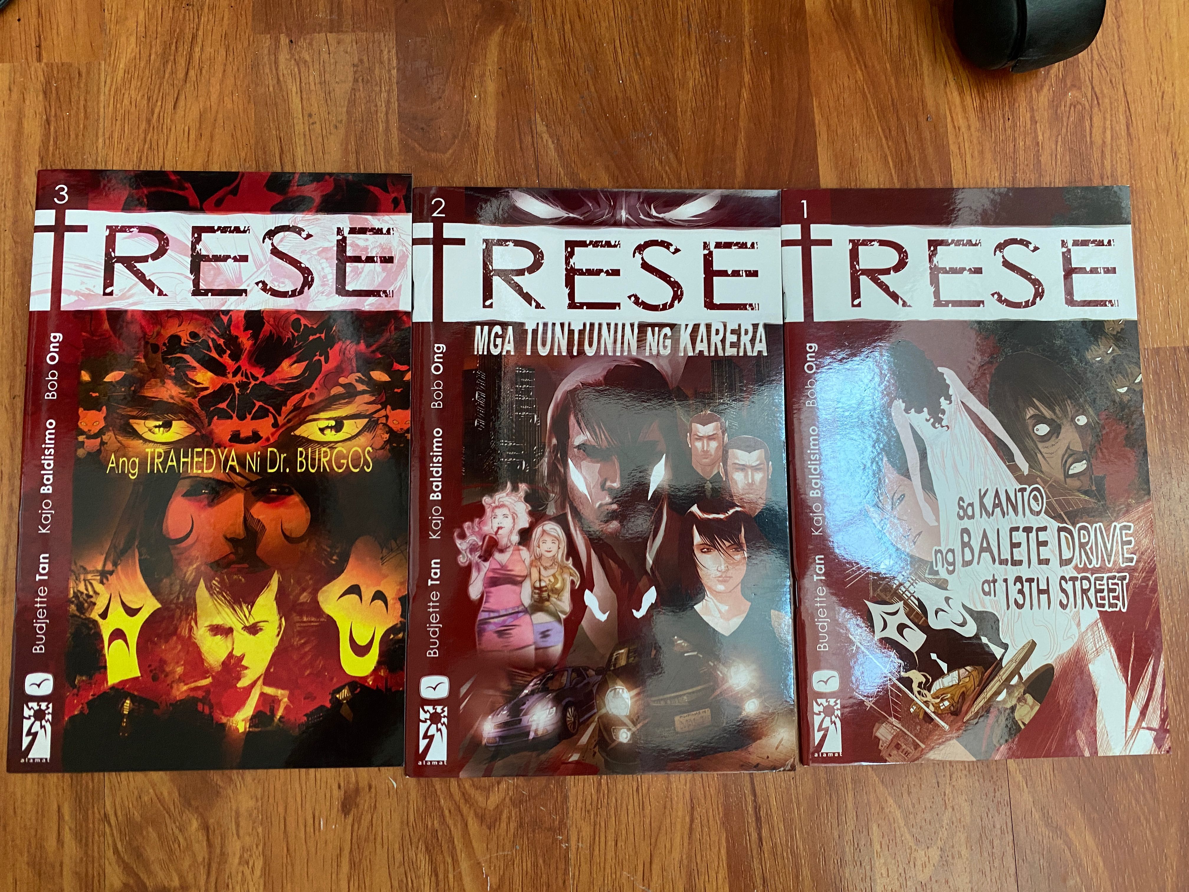 Trese 1,2&3 - full color, tagalog version (sold as set), Hobbies & Toys ...