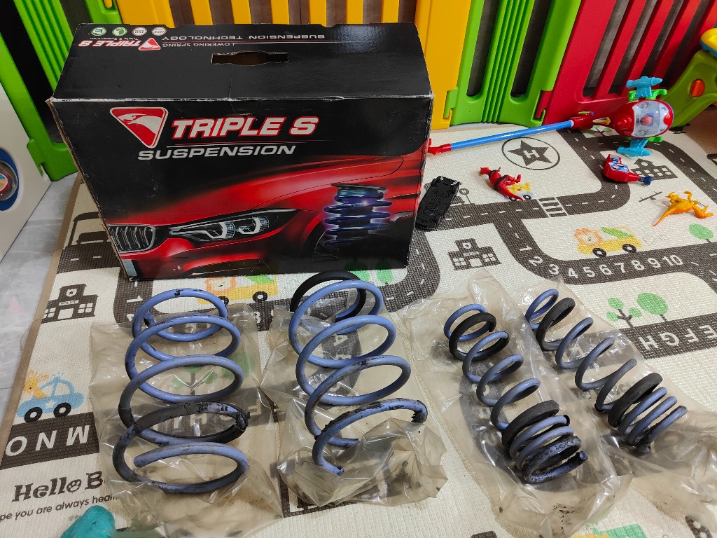 Triple S Lowering Springs for Hyundai Avante HD 2006-2011, Car ...