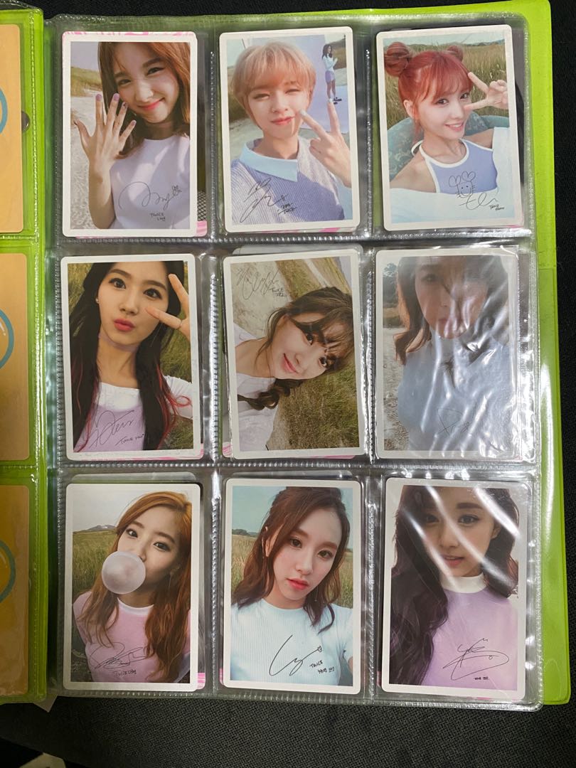 Twice photocard set, Hobbies & Toys, Memorabilia & Collectibles, K-Wave ...