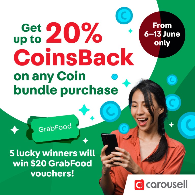 Ultimate 6.6 Promo, Announcements on Carousell