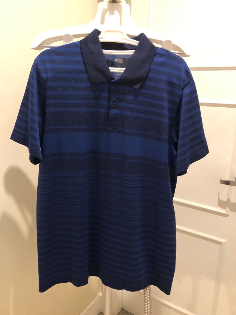 UNIQLO Dri fit Polo, Men's Fashion, Tops & Sets, Tshirts & Polo Shirts ...
