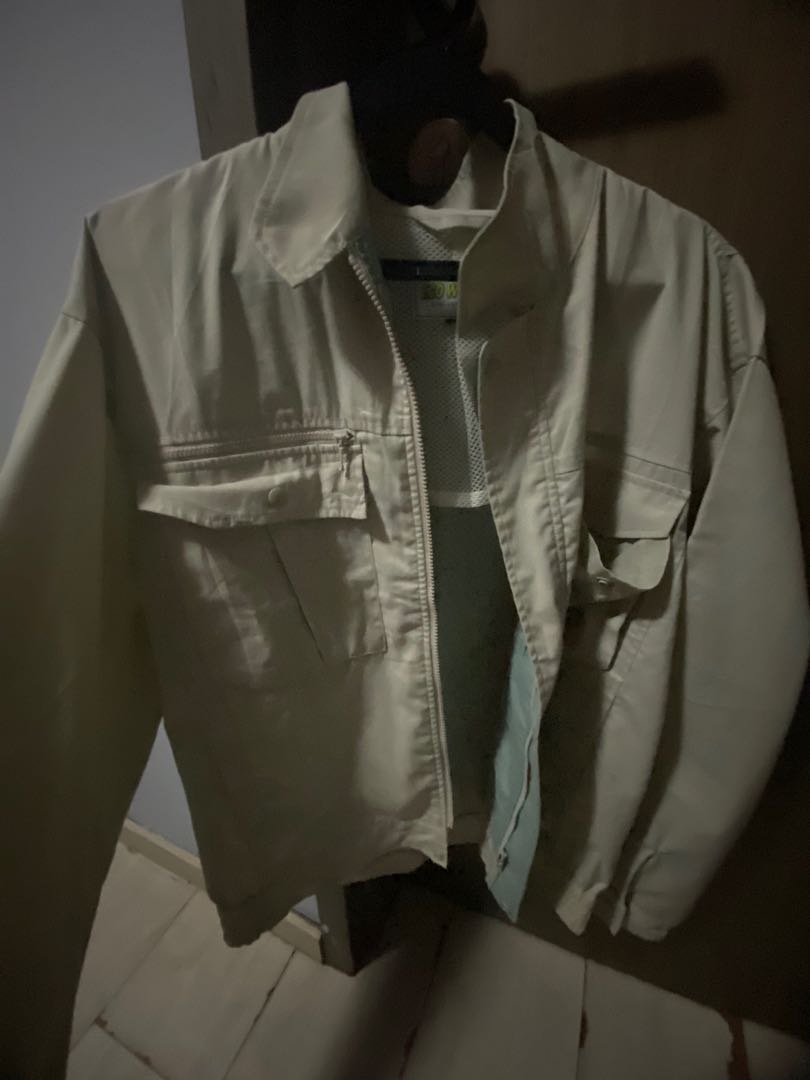 Vintage Beige Jacket (ego world), Men's Fashion, Tops & Sets, Formal ...