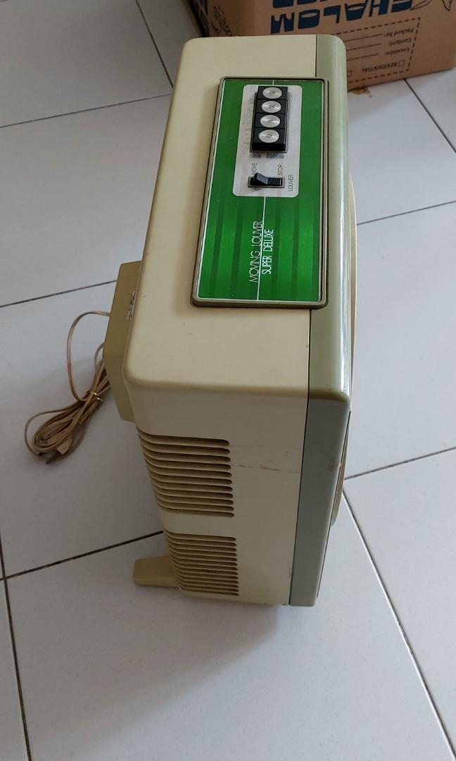 Vintage National Pana Cycle Box Fan Moving Louvre, Furniture & Home ...